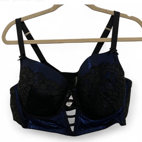 Cacique | Intimates & Sleepwear | Cacique Lightly Lined Balconette Blue ...